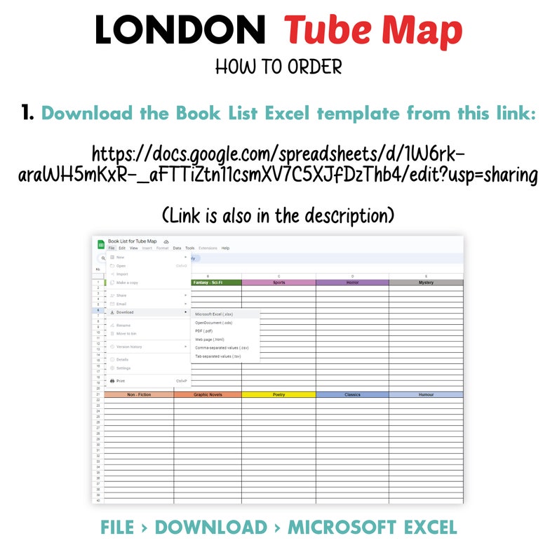 Custom Book Tracker London Tube Map Classroom Book Tracker - Etsy