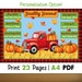 Healthy Harvest Fall Bulletin Board Kit, School Nurse Pumpkin Bulletin ...