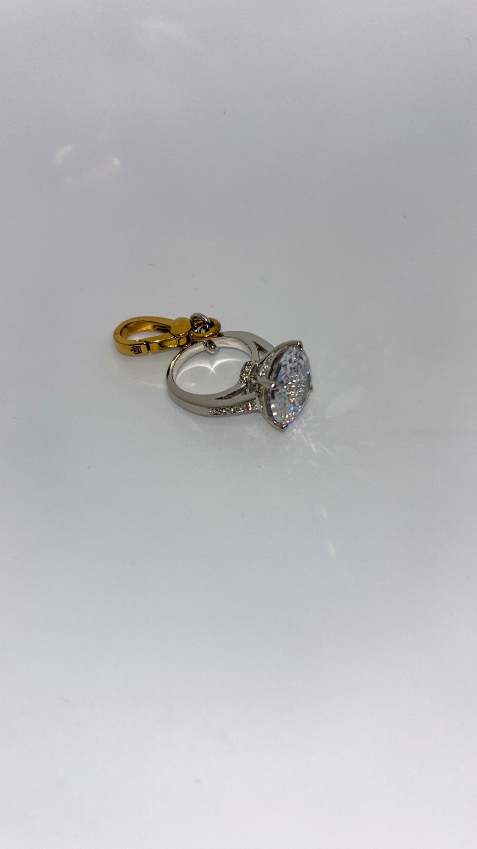 Rare Find: Juicy Couture Engagement Ring Charm Perfect for Jewellery ...
