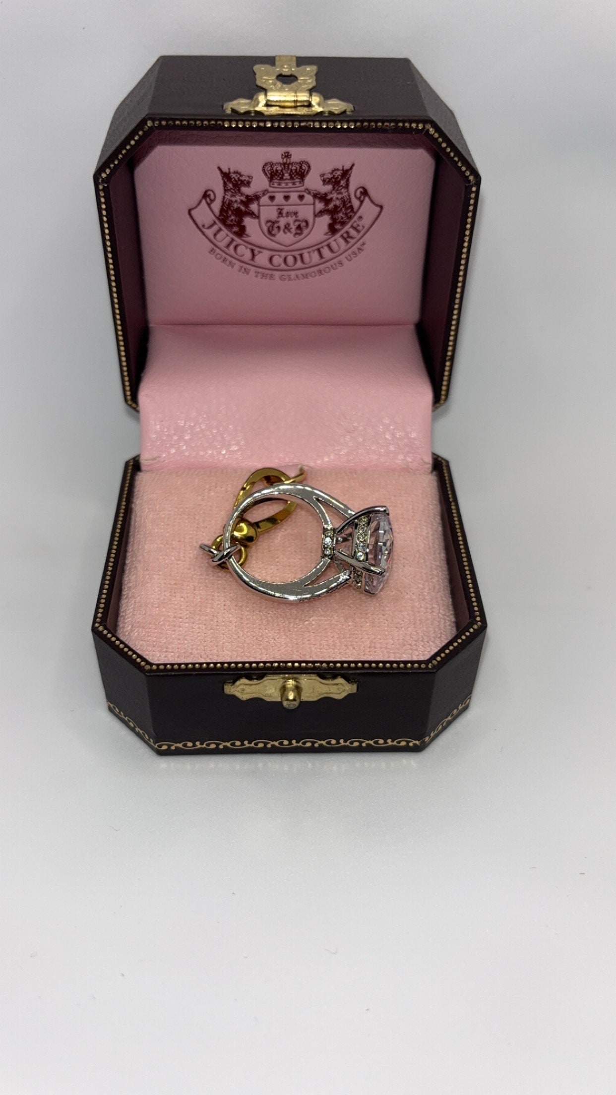 Rare Find: Juicy Couture Engagement Ring Charm Perfect for Jewellery ...