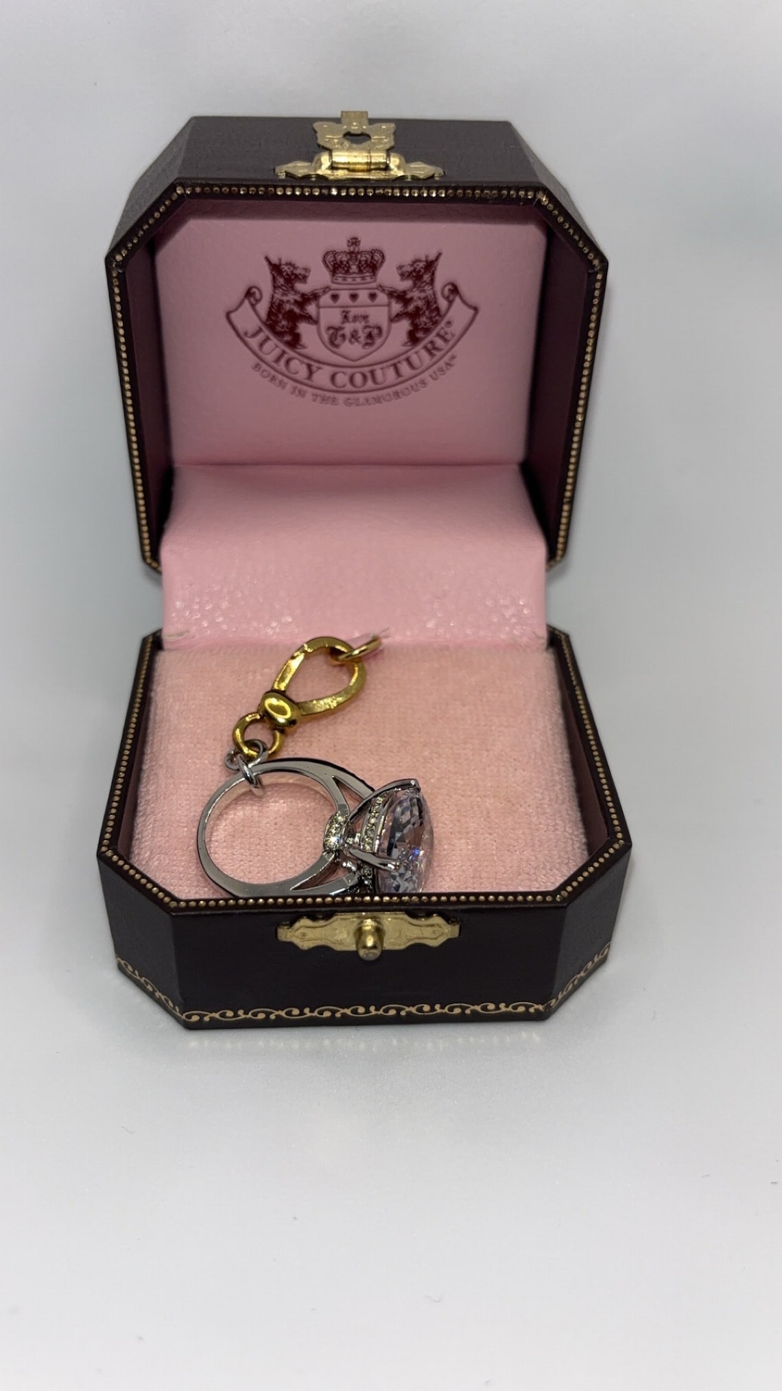 Rare Find: Juicy Couture Engagement Ring Charm Perfect for Jewellery ...