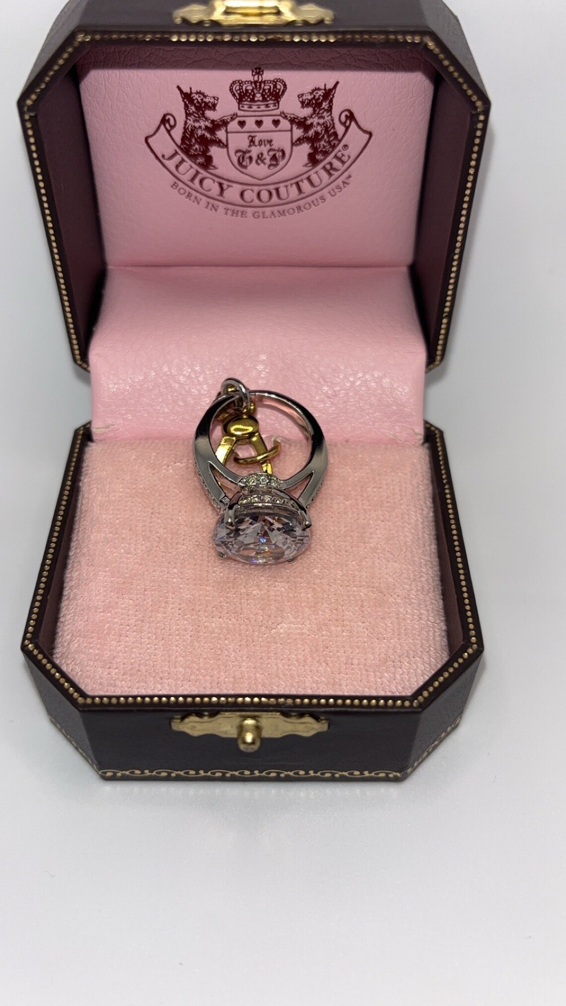 Rare Find: Juicy Couture Engagement Ring Charm Perfect for Jewellery ...