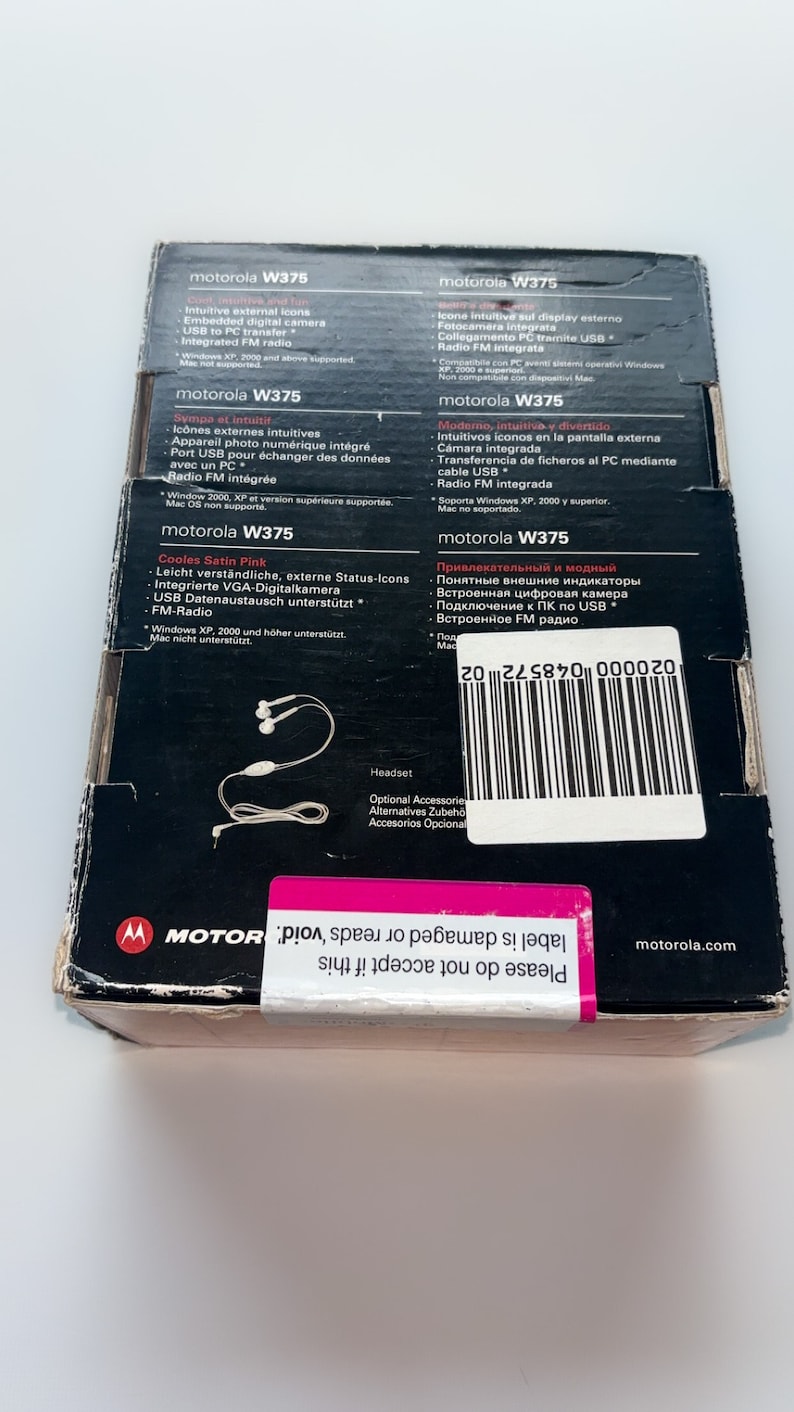 Motorola W375 Flip Phone - Etsy Australia
