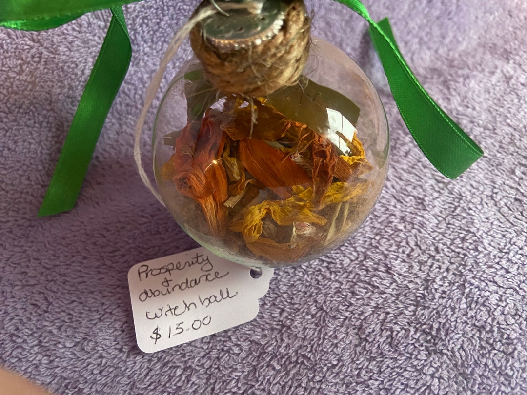 Witches Ball for Prosperity and Abundance - Etsy