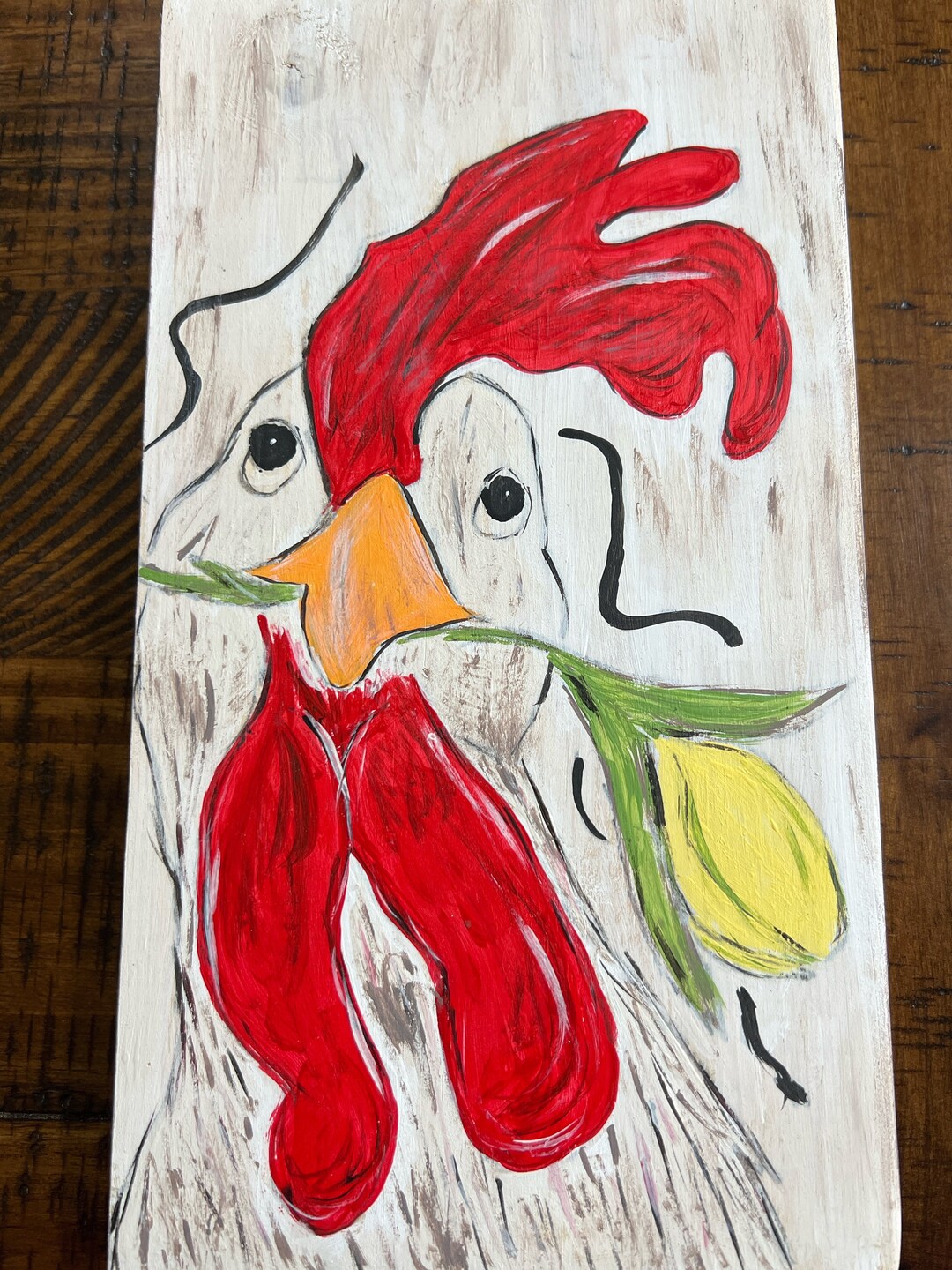 Chicken Spring, Summer Kitchen Decor-farmhouse Chicken Decor-free ...