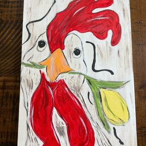 Chicken Spring, Summer Kitchen Decor-farmhouse Chicken Decor-free ...