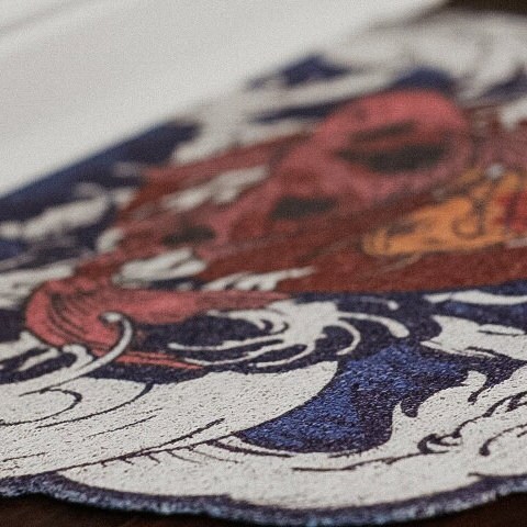 Double Koi Fish PVC Colorful Welcome Mat Fall Mat Kitchen Carpet Anti ...