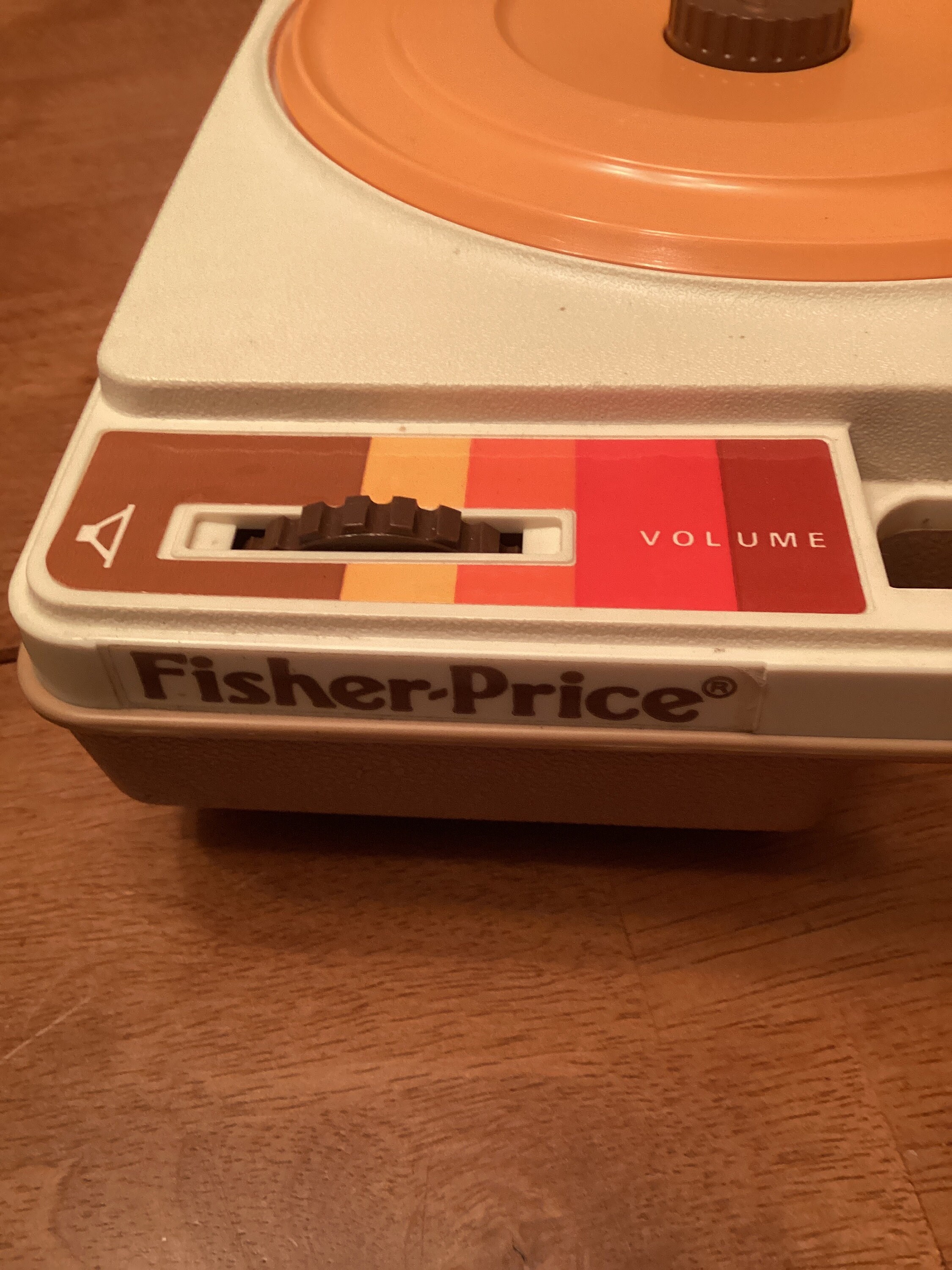 Fisher Price Vintage Brown Record Player Model 825. Excellent Condition ...