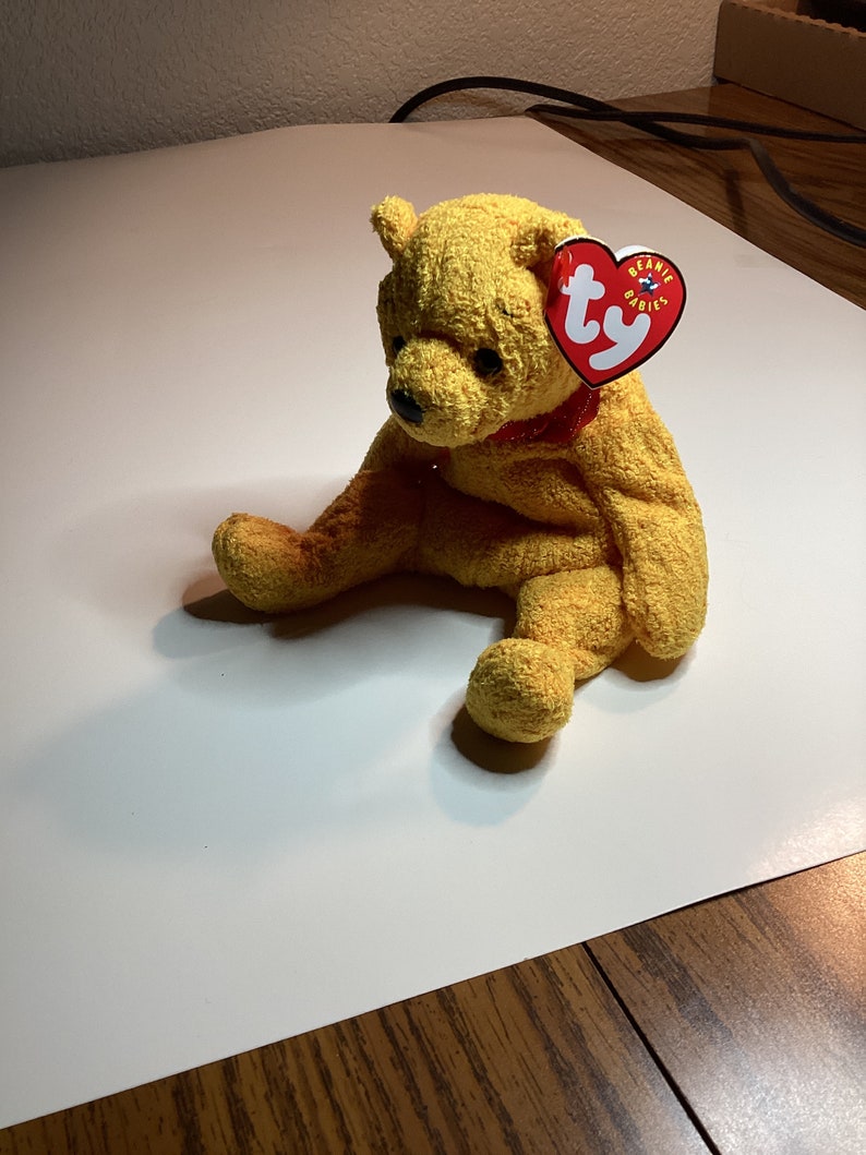 Ty Beanie Babies Collection Bear Named poopsie. Born March 31, 2001 ...