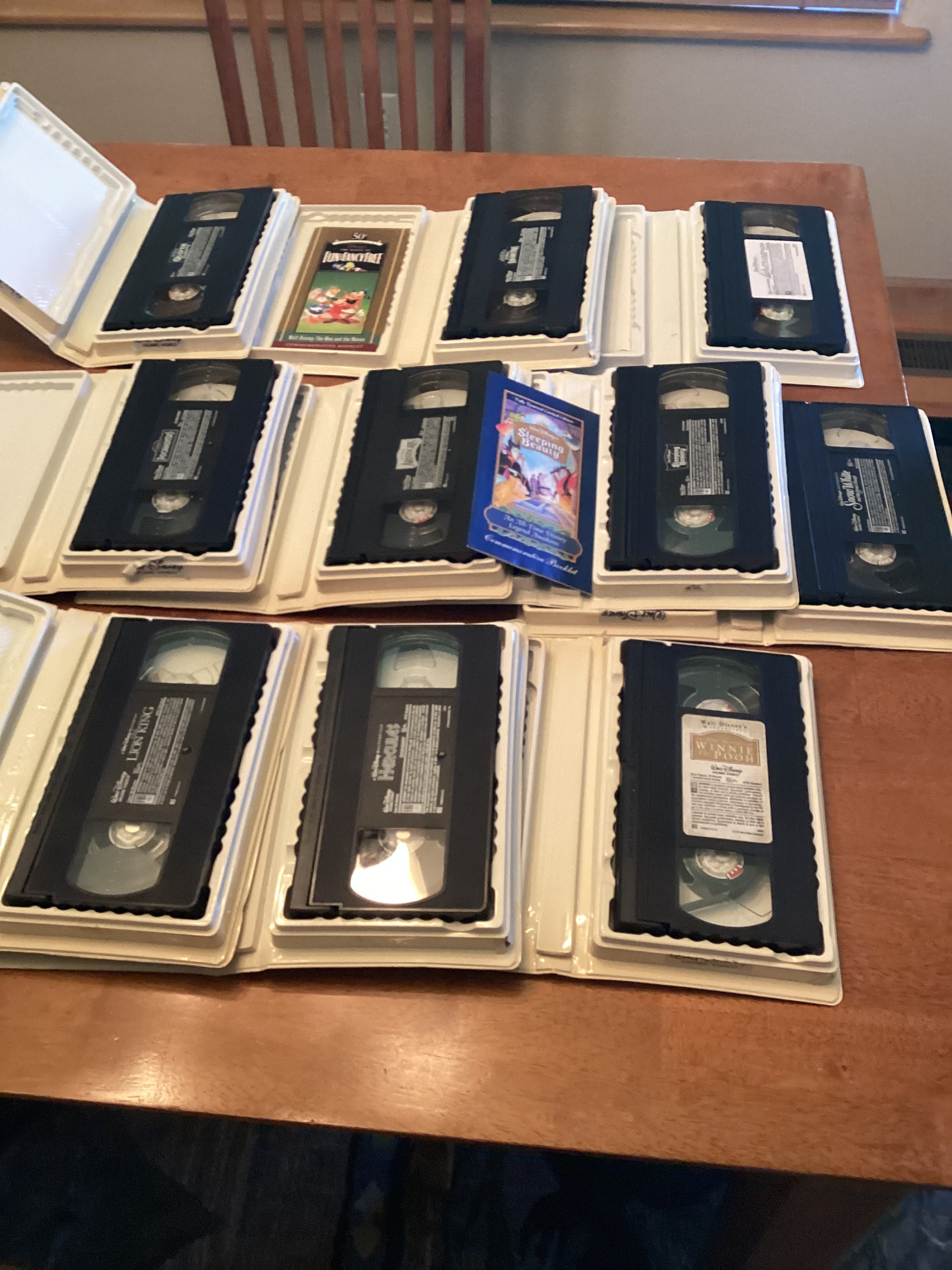 Walt Disney VHS Masterpiece Collection Home Videos Used but in Excellent Condition. This ...