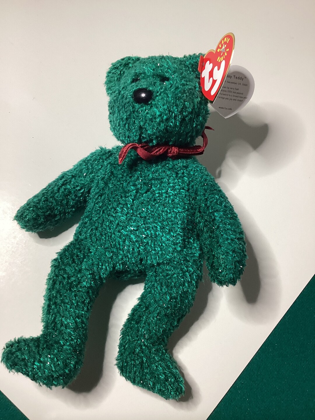Ty Beanie Babies Collection Vintage 2001 Holiday teddy Bear. Born ...