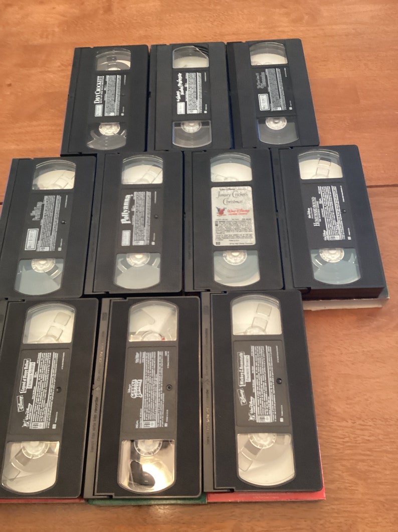 Walt Disney VHS Videotape Collection of 5 From the studio Film ...