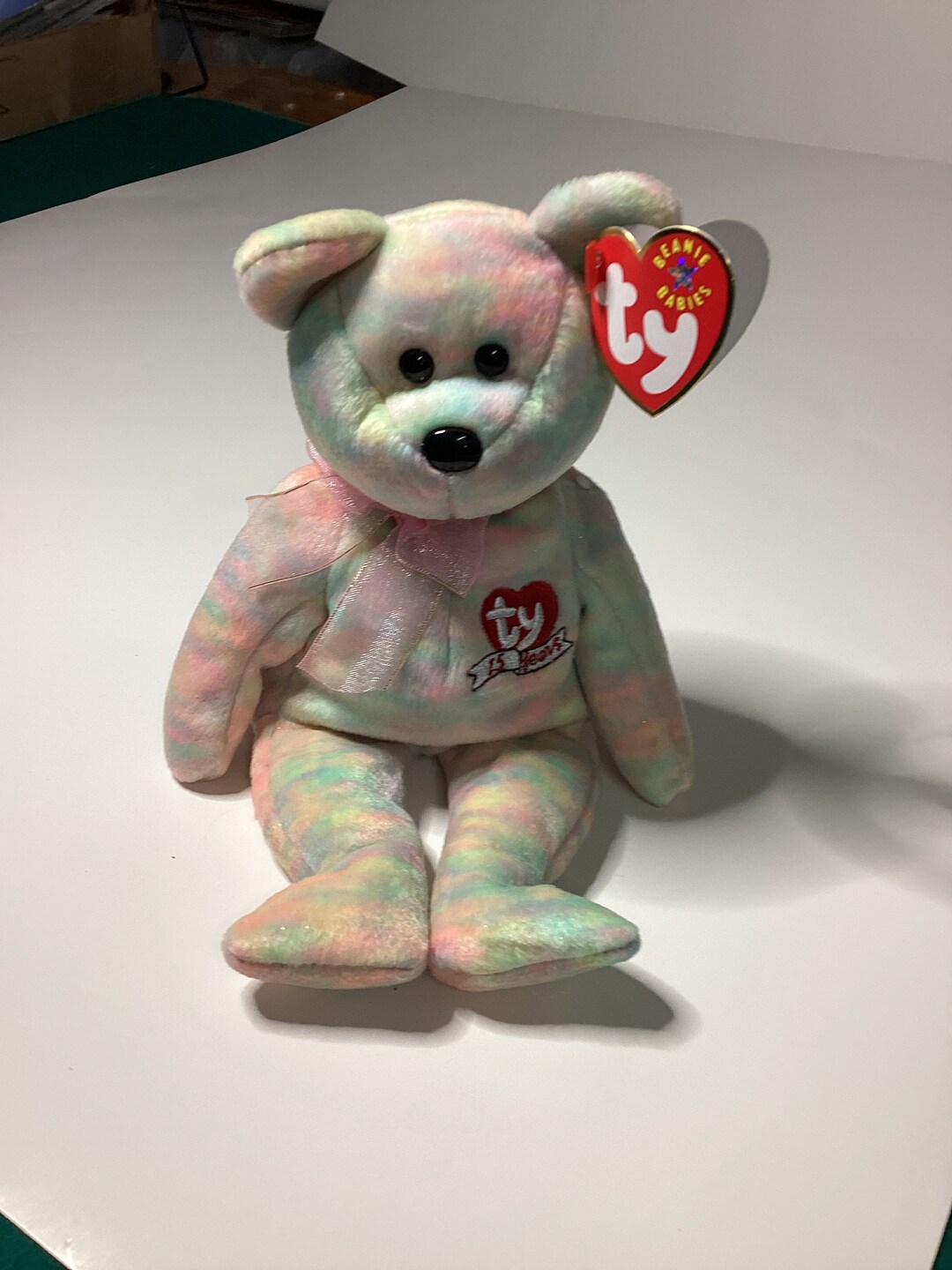 Ty Beanie Babies Collection Bear Named Celebrate It is Ty Beanie Babies ...