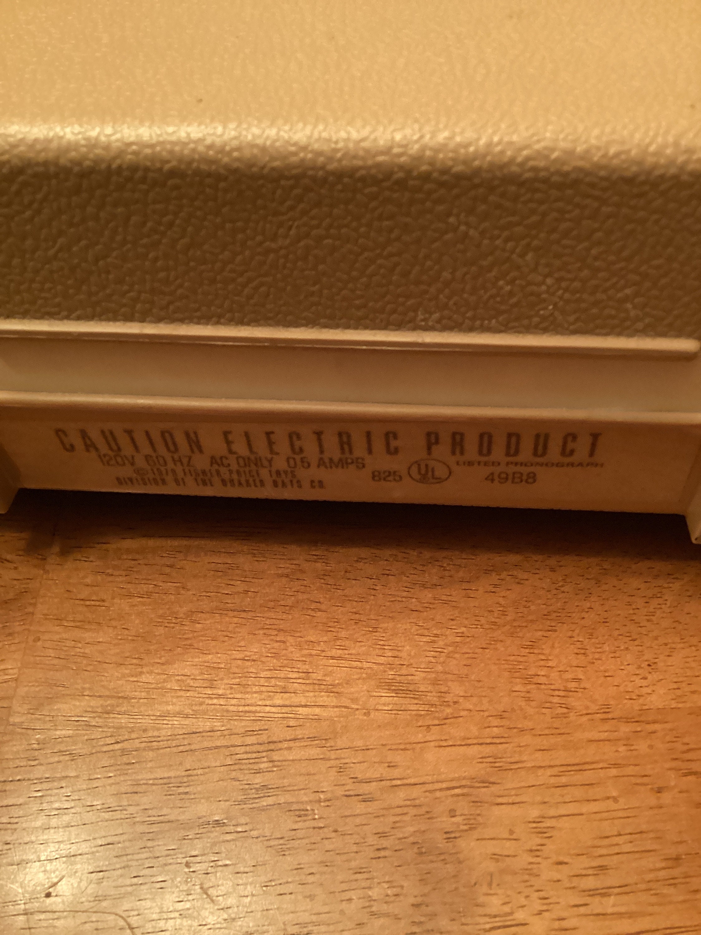 Fisher Price Vintage Brown Record Player Model 825. Excellent Condition ...