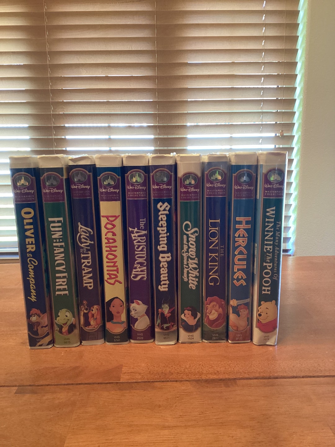 Walt Disney VHS Masterpiece Collection Home Videos Used but in Excellent Condition. This ...