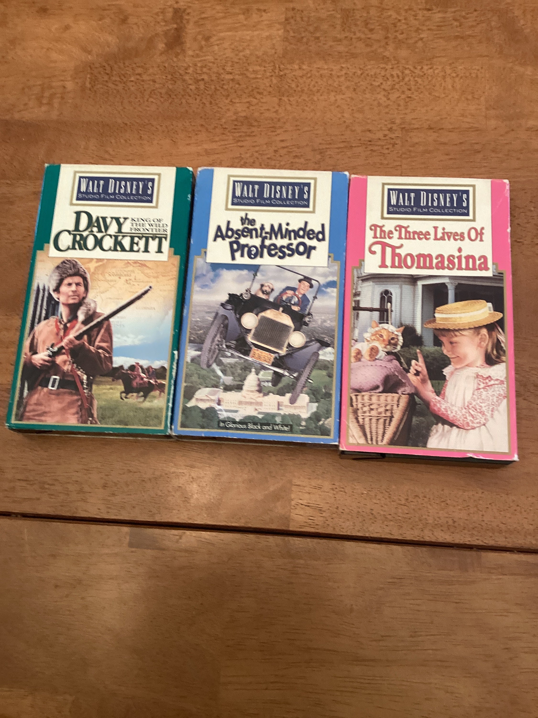 Walt Disney VHS Videotape Collection of 5 From the studio Film ...