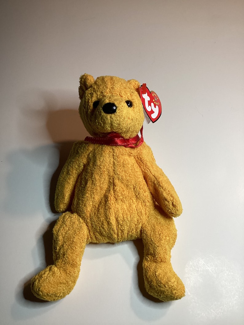 Ty Beanie Babies Collection Bear Named poopsie. Born March 31, 2001 ...