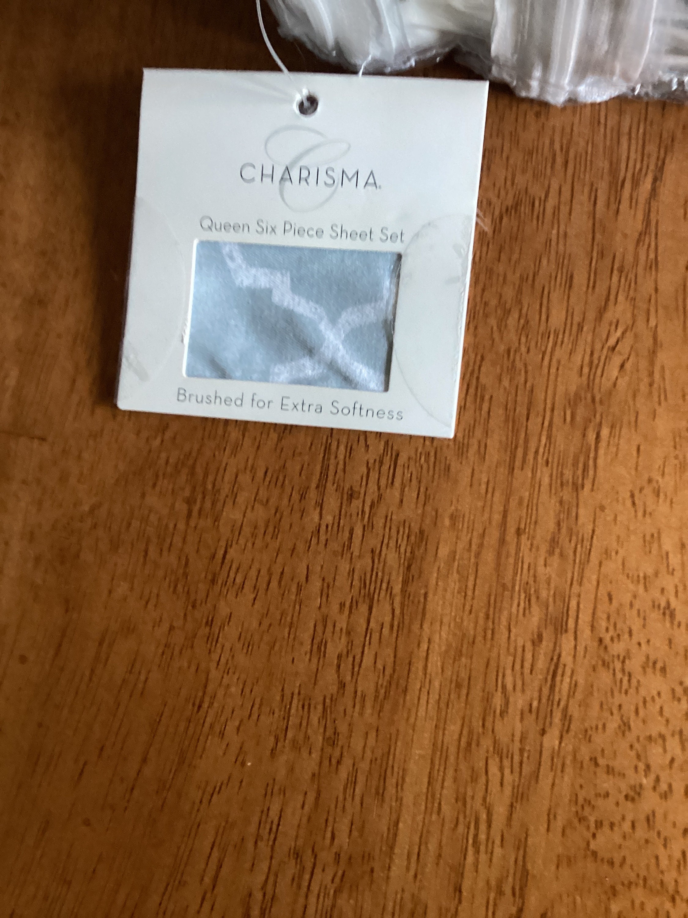 Charisma Vintage Six Piece Queen Sheet Set. 1 Flat Sheet, 1 Fitted Sheet & 4 Pillowcases twist ...