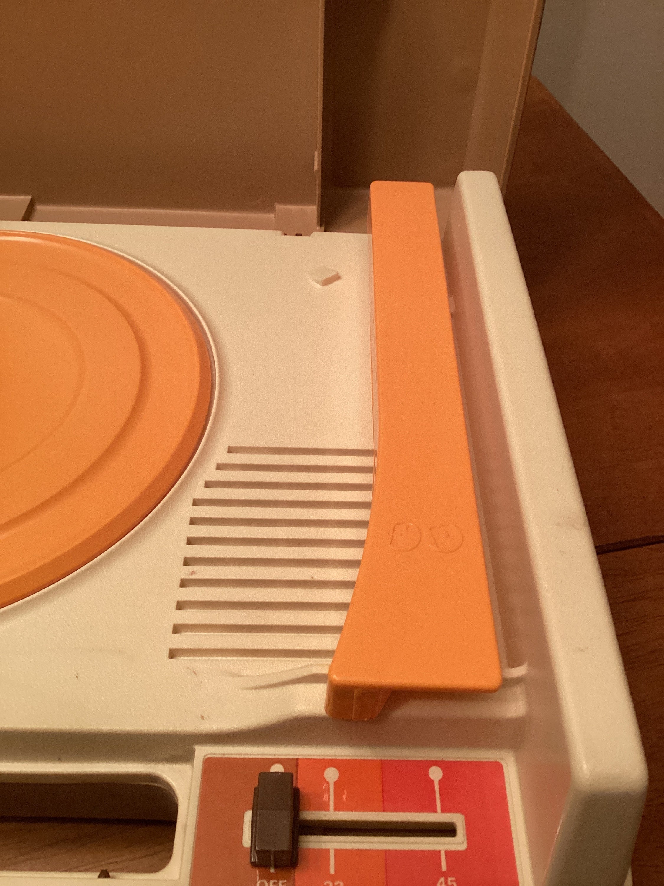 Fisher Price Vintage Brown Record Player Model 825. Excellent Condition ...