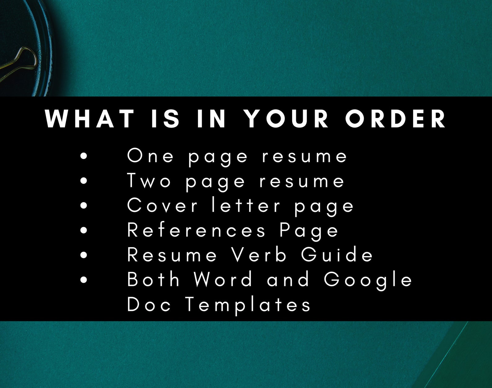 Google Docs Resume Template Word Resume Template Executive Resume ...