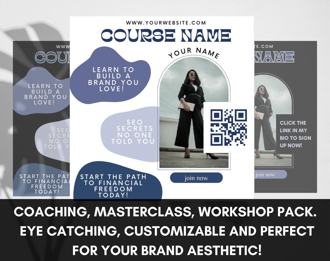 Class Flyer Template Instagram Template Masterclass Flyer Template ...