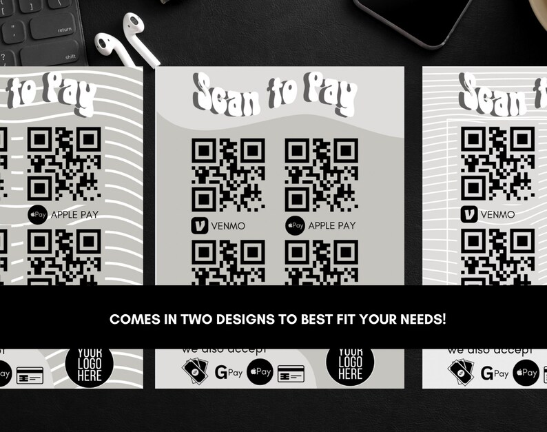 Scan to Pay Sign Template QR Code Pay Sign Custom Business Templates ... Scan to Pay Sign Template QR Code Pay Sign Custom Business Templates ...