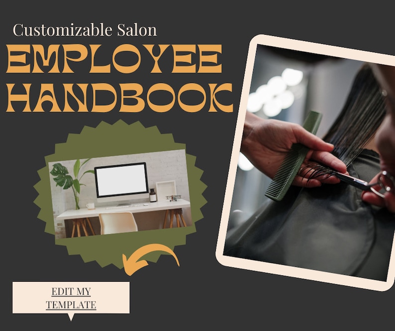 Customizable Salon Employee Handbook - Etsy
