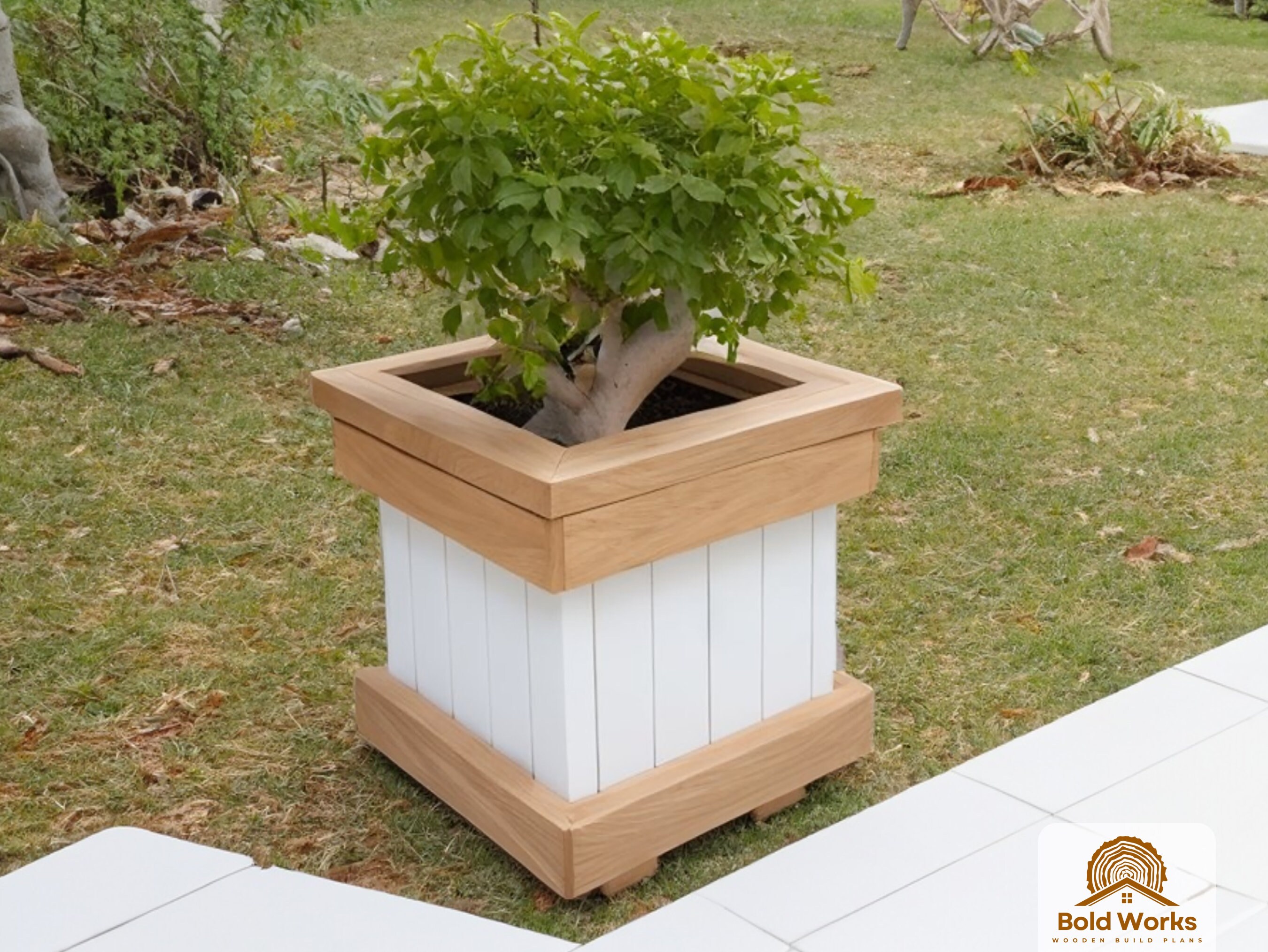 2x4 Planter Box Plan 2x4 Planter Build Plan 2x4 Patio - Etsy