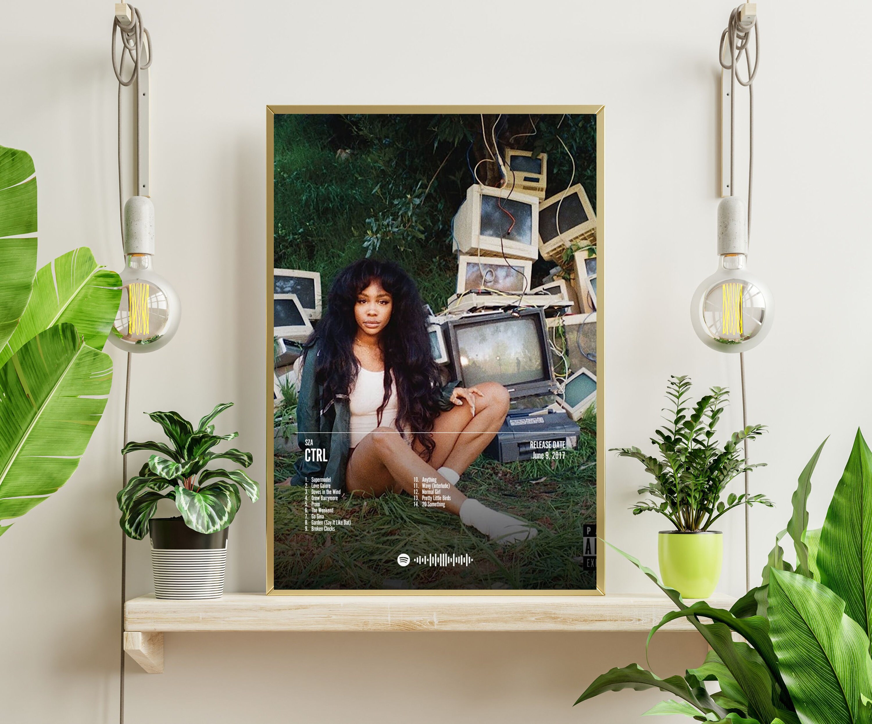 SZA Poster | Ctrl Poster | Album Cover Poster sold by Dangerous | SKU ...
