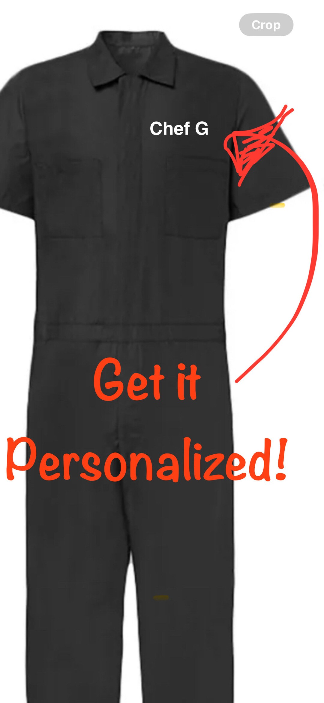 Personalized Chef Coveralls: Embroidered Cotton Twill Chef Wear - Etsy