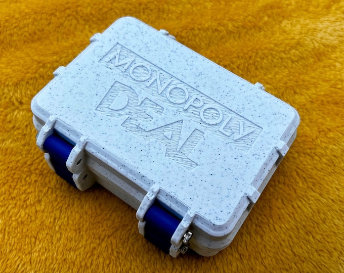 Monopoly Deal Game 3D Printed Rugged Box & Card Holder - Etsy