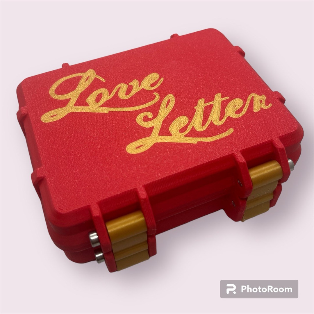 Love Letter Game 3D Printed Rugged Box Embedded Logo - Etsy