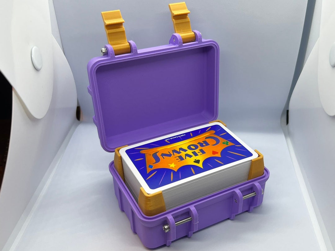 Five Crowns Game 3D Printed Rugged Box & Card Holder - Etsy