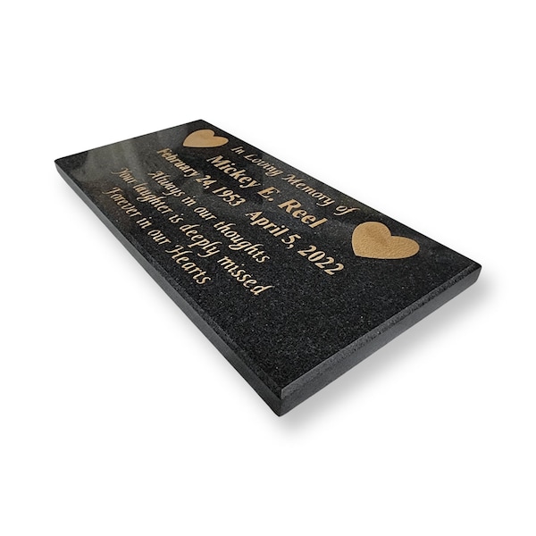 Engraved Granite - Etsy