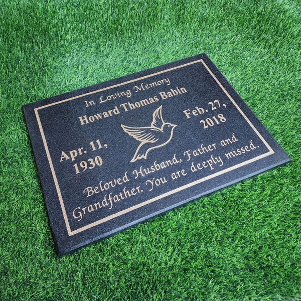 Engraved Granite - Etsy