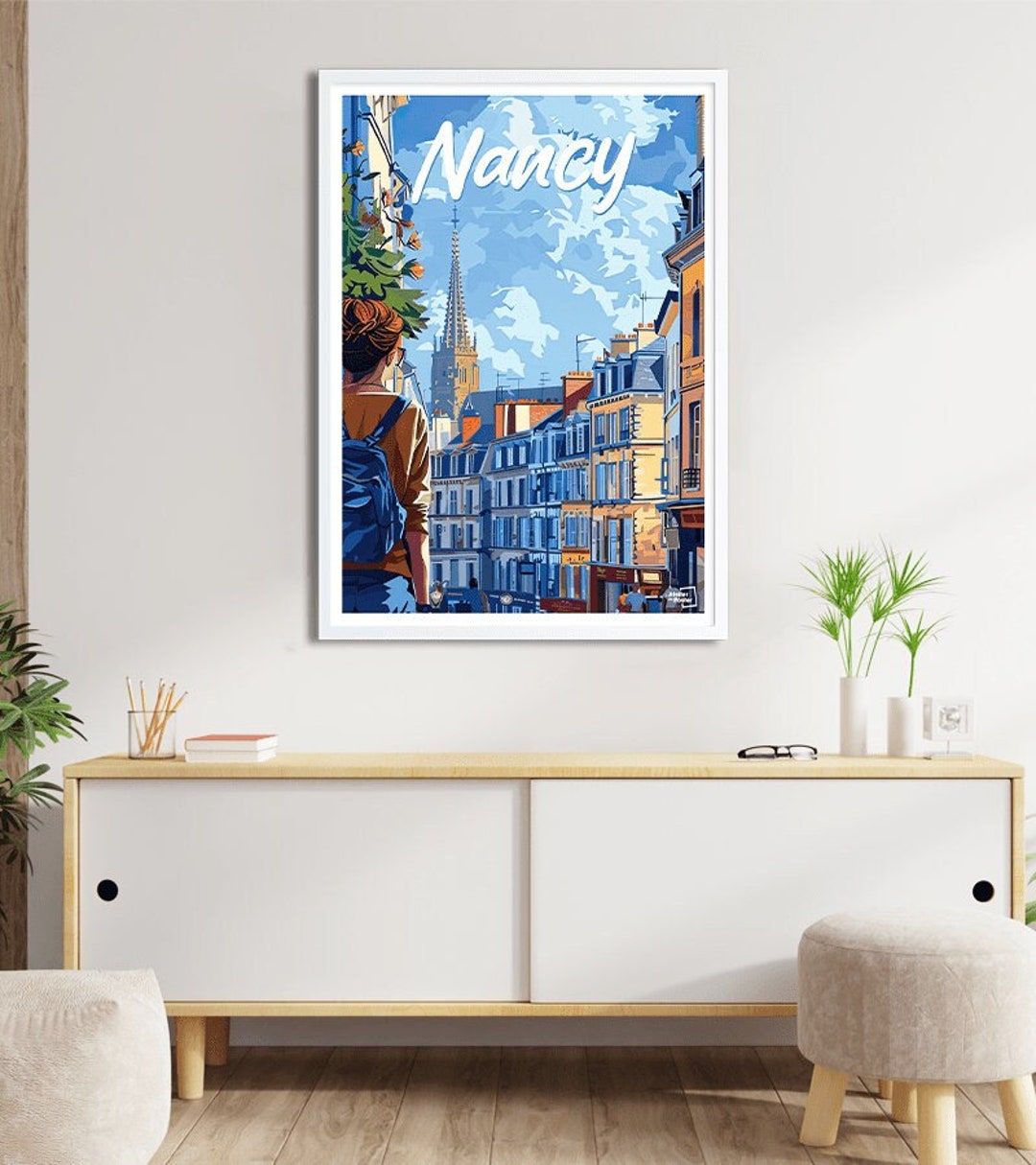 Nancy Poster - Travel Poster - Etsy