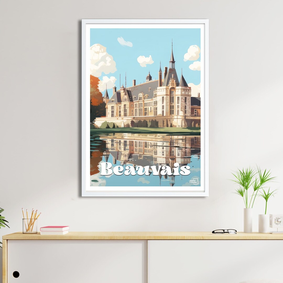 Beauvais Poster Travel Poster - Etsy