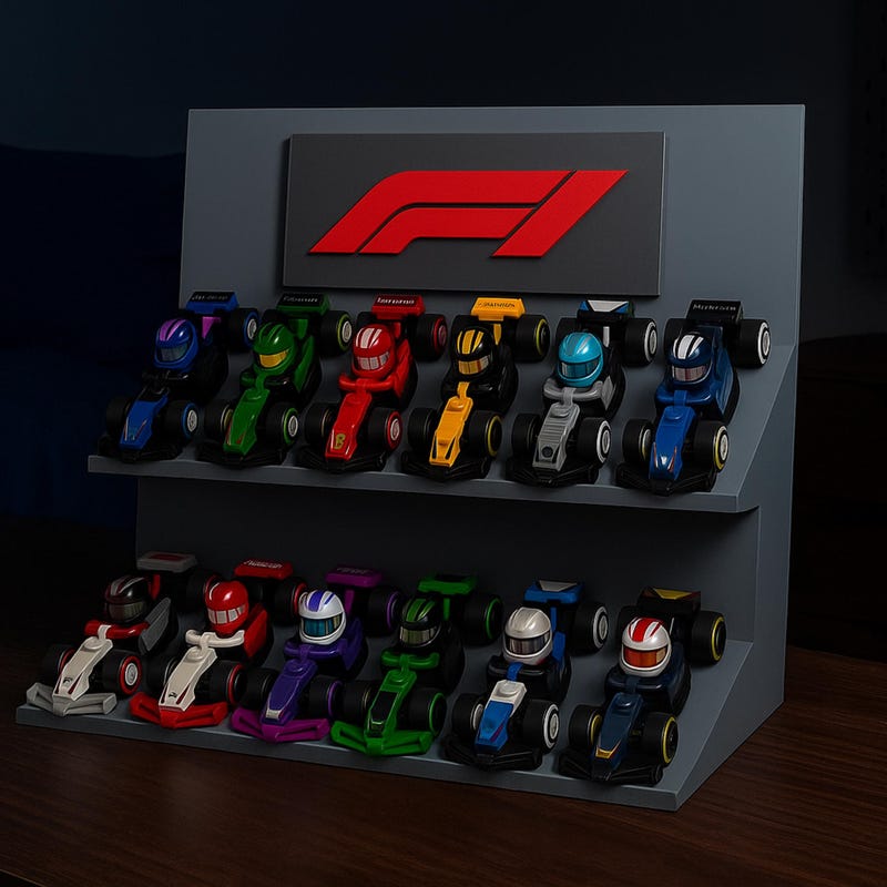 F1 Mini Legos Display - Etsy
