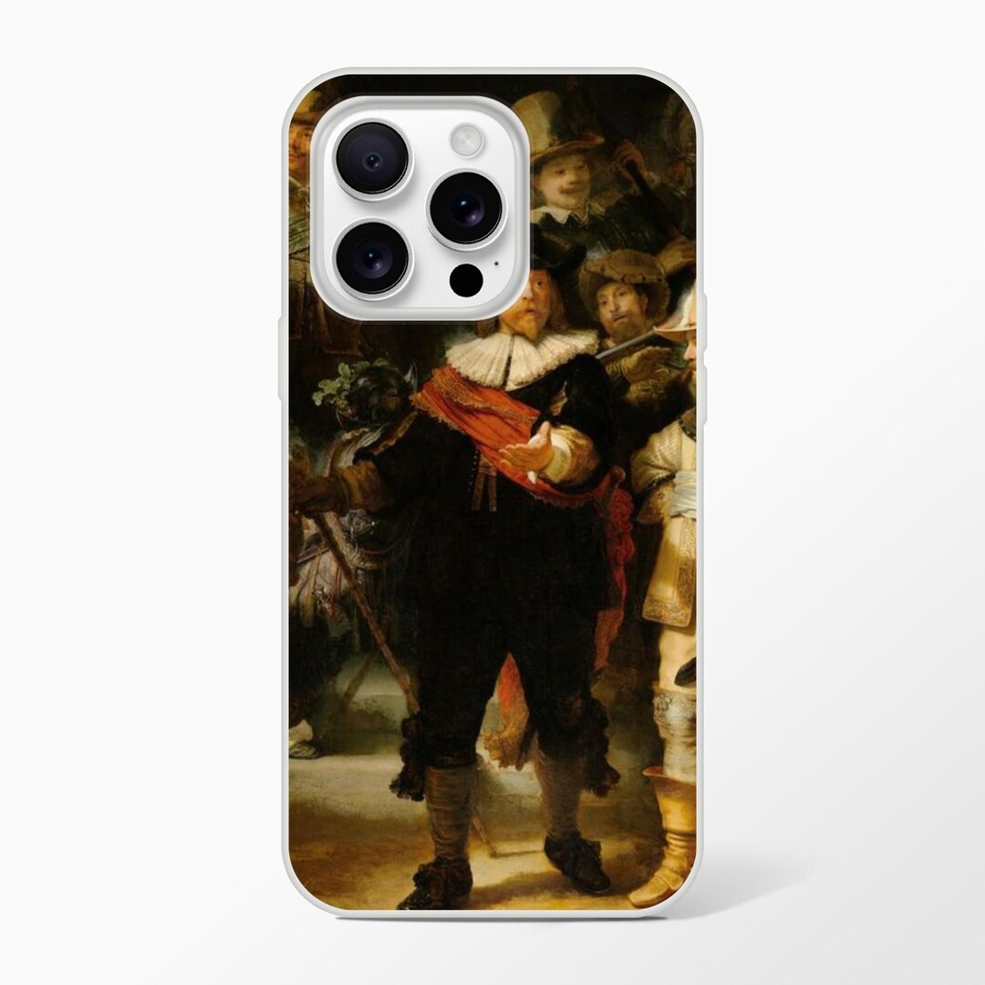 The Night Watch Phone Case | Rembrandt Art iPhone Samsung Cover | Dutch ...