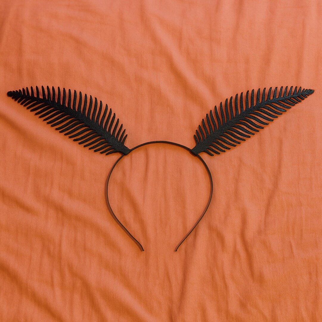 Moth Antenna Headphone Accessories • Feathery Clip-on Cosplay Set ...