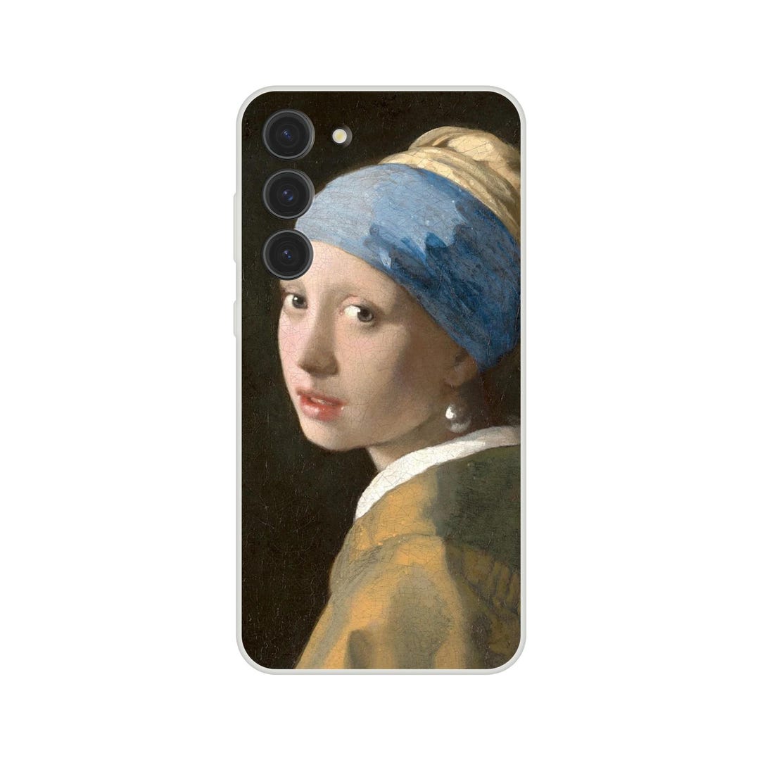 Girl With a Pearl Earring Phone Case | Vermeer Art iPhone Samsung Cover ...