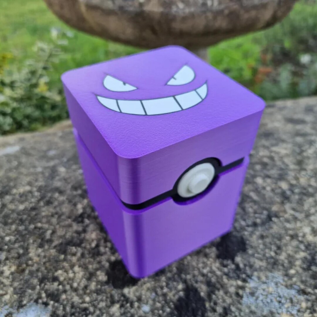 Ghost Theme Deck Box | Card Storage for Trading Cards | Spooky Gaming ...