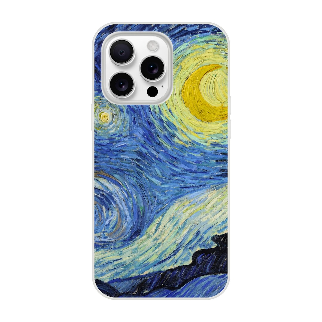 Van Gogh Starry Night Phone Case | Art iPhone Samsung Cover | Classic ...