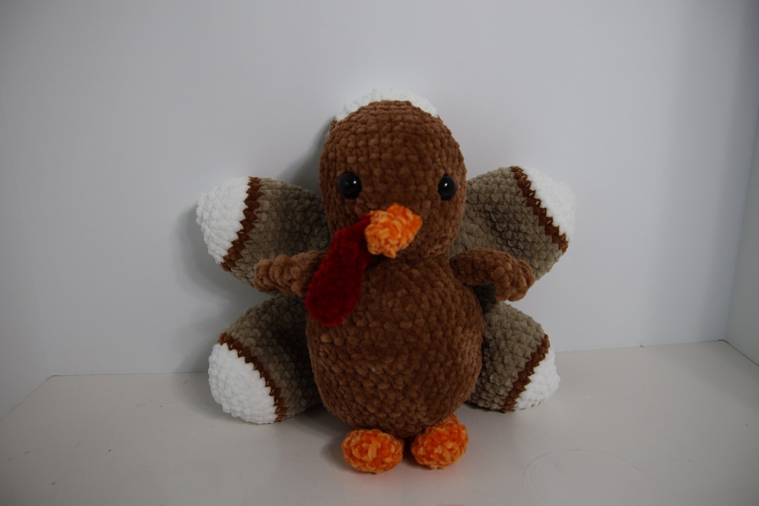 Crochet Turkey Plushie - Etsy