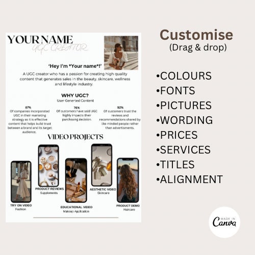 Media Pack for Content Creators Version 1 - Etsy