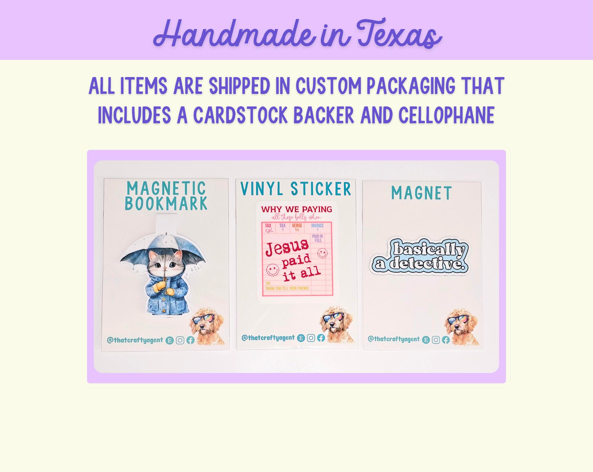 Let That Stuff Go Vinyl Sticker | Funny Sticker | Laptop Sticker | Cute ...