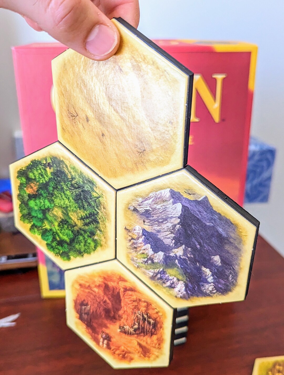 Magnetic Borderless Frame for Catan - Etsy
