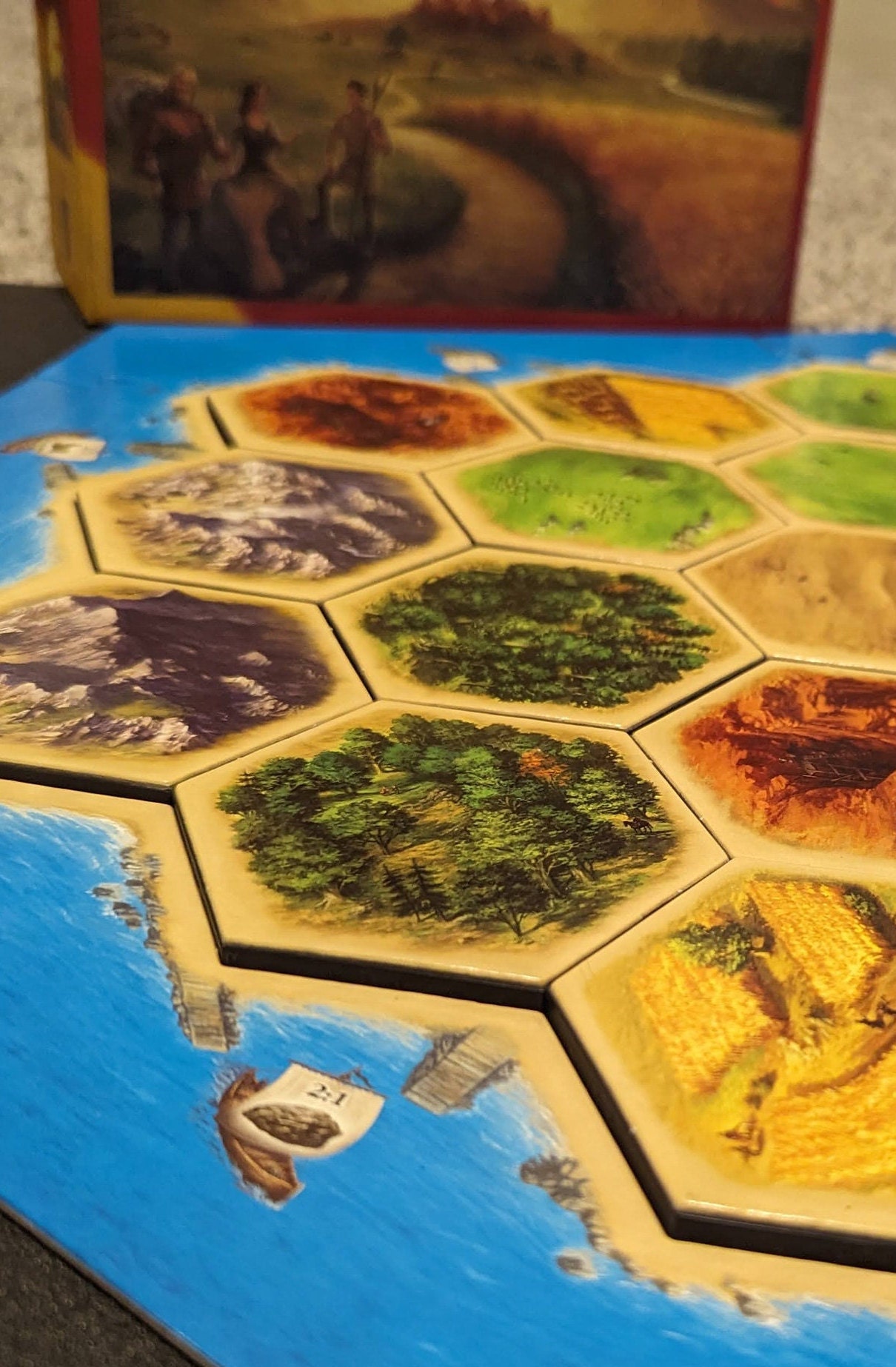 Magnetic Borderless Frame for Catan - Etsy