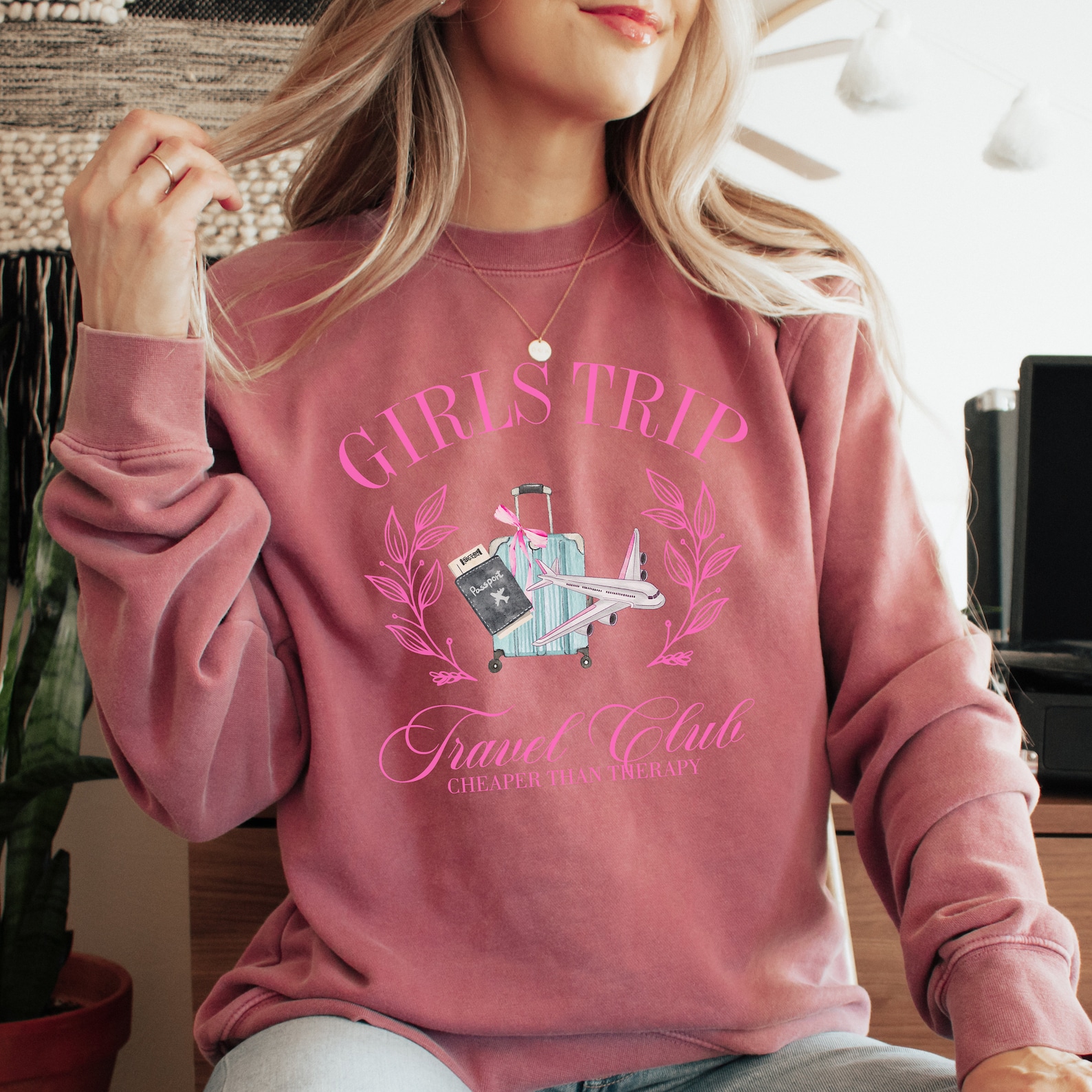 Girls Trip Travel Club Shirt Travel Sweatshirt Girls Trip Tee ...