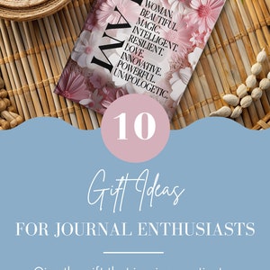 Motivational Journal Floral Aspirational Diary Female Empowered Quote ...